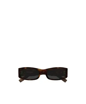 Saint Laurent Rectangular Frame Sunglasses - Black