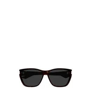 Saint Laurent Rectangular Sunglasses - Black