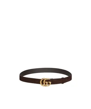 Gucci Logo Plaque Belt - Black
