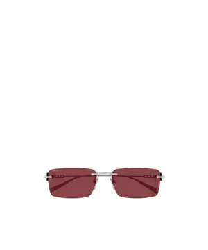 Gucci Gg1941s Rectangular Sunglasses - Silver