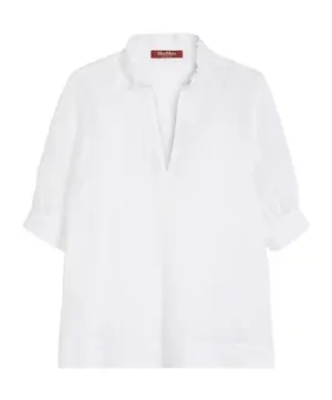 Max Mara Orvieto V-neck Short-sleeved Top