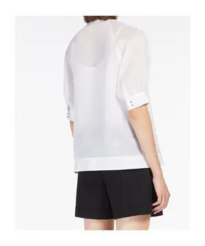 Max Mara Orvieto V-neck Short-sleeved Top