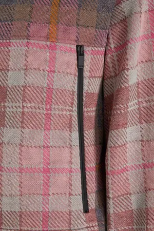 Dior Plaid Jacquard Jacket With Hood