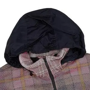 Dior Plaid Jacquard Jacket With Hood