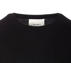 LISA YANG Mila Crewneck Knitwear - Black