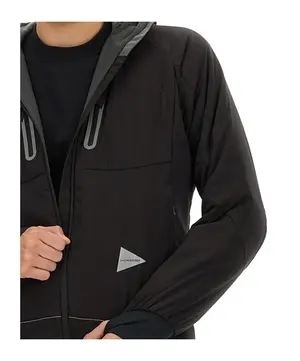 AND WANDER Alpha Air Pullover Sweater - Black