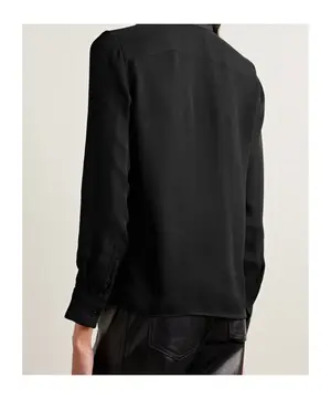 NILI LOTAN Bertille Ruffled Button Blouse