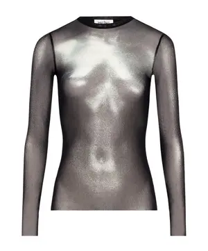 JEAN PAUL GAULTIER Round Neck Long Sleeve Top