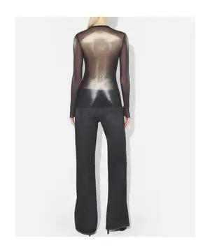 JEAN PAUL GAULTIER Round Neck Long Sleeve Top