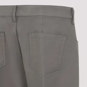 Rick Owens Pleat Detailed Straight-leg Trousers