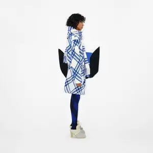 Burberry Checked Pleated Mini Skirt