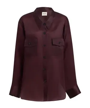 Khaite Matteo Button-up Shirt - Black