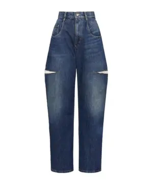 MAISON MARGIELA Maison Margiela Cut-Out Denim Jeans No