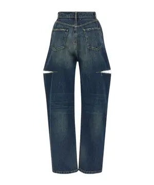 MAISON MARGIELA Cut-out Denim Jeans - No