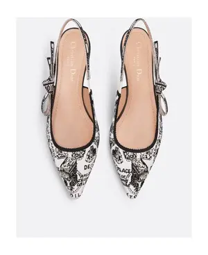 Dior J'adior Slingback Ballerina Flat