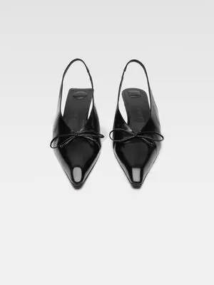 Jacquemus The Low Cubisto Slingbacks - Black