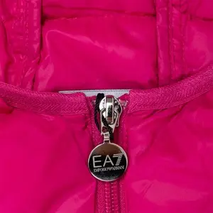EA7 Quilted Down Jacket With Hood