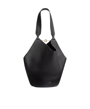 Khaite Small Lotus Tote Bag - Black