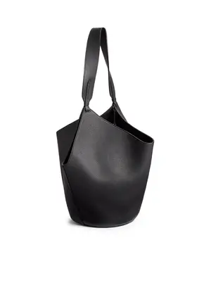 Khaite Small Lotus Tote Bag - Black