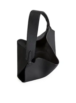 Khaite Small Lotus Tote Bag - Black