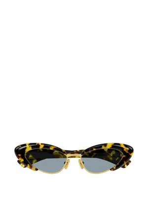 Bottega Veneta Cat Eye Sunglasses - Black