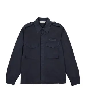 Aspesi Long Sleeve Collared Jacket - Black