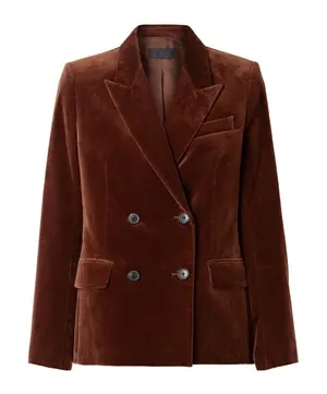 NILI LOTAN Double Breasted Suit Jacket