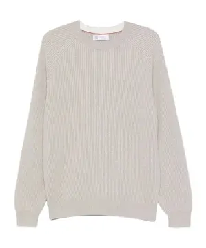 Brunello Cucinelli Cashmere Sweater - Grey