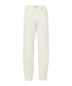 MUGLER Patchwork Straight-leg Jeans