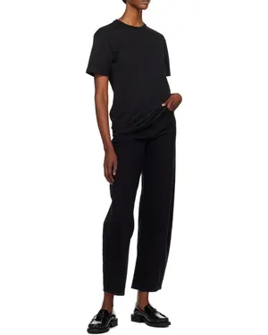 Alexander Wang Puff Logo Jersey T-shirt - Black