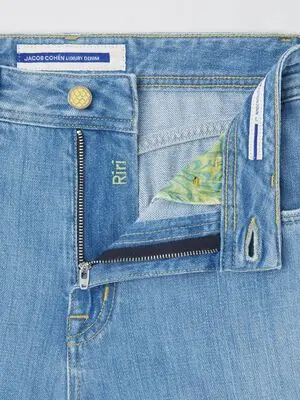 Jacob Cohen Riri Low-rise Cargo Jeans - Blue