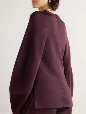 JIL SANDER Pleated Sleeve Woven Shirt