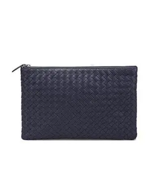 Bottega Veneta Woven Clutch - Black