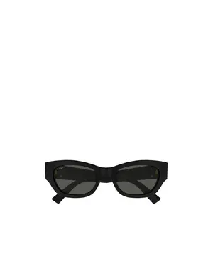 Gucci Low Nose Bridge Fit Sunglasses - Black
