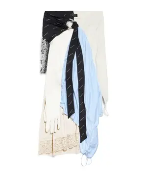 Balenciaga Patchwork Skirt - Multi-color