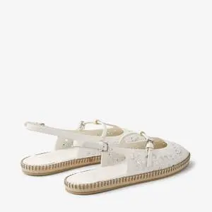 JIMMY CHOO Aimee Slingback Espadrilles