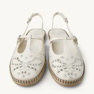 JIMMY CHOO Aimee Slingback Espadrilles