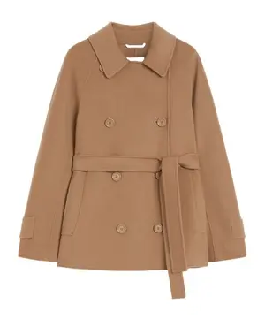 Max Mara Louis Double-breasted Belted Jacket