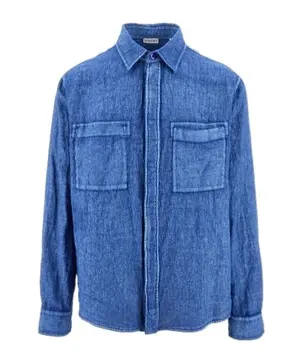 Burberry Long Sleeved Denim Shirt