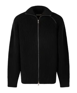 Dries Van Noten Long Sleeve Zip Sweater