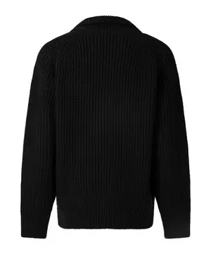 Dries Van Noten Long Sleeve Zip Sweater