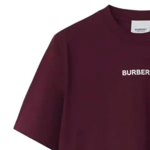 Burberry Logo Cotton T-shirt - Dark Grape