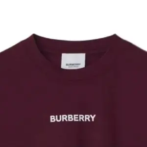 Burberry Logo Cotton T-shirt - Dark Grape