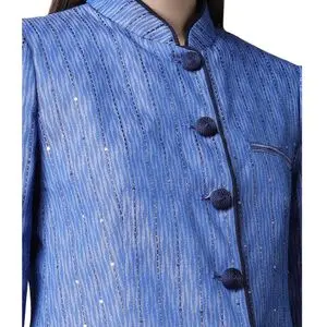 Emporio Armani Single-breasted Embellished Jacket