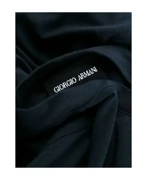 Giorgio Armani Crewneck Long-sleeved T-shirt - Black