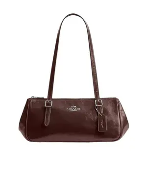 COACH Asher Shoulder Bag - Glazed Leather/silver