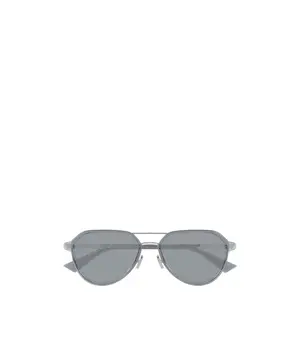 Bottega Veneta Geometric Aviator Sunglasses - Gray