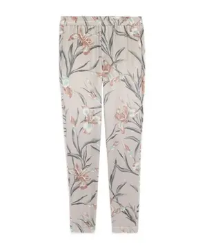 Saint Laurent Floral Printed Relaxed Fit Drawstring Pants