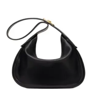 Valentino Garavani Vlogo Signature Zip-up Shoulder Bag - Black