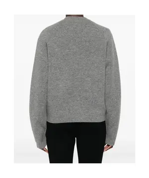 TOTEME Buttoned Knitted Cardigan - Gray